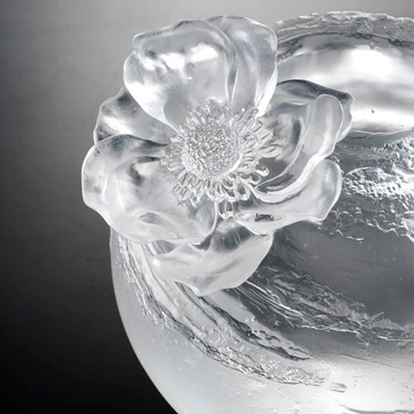 Crystal Flower (Ubiquitous Joy) - "A Fresh and Wonderful Blessing" – LIULI Crystal Art - Singapore