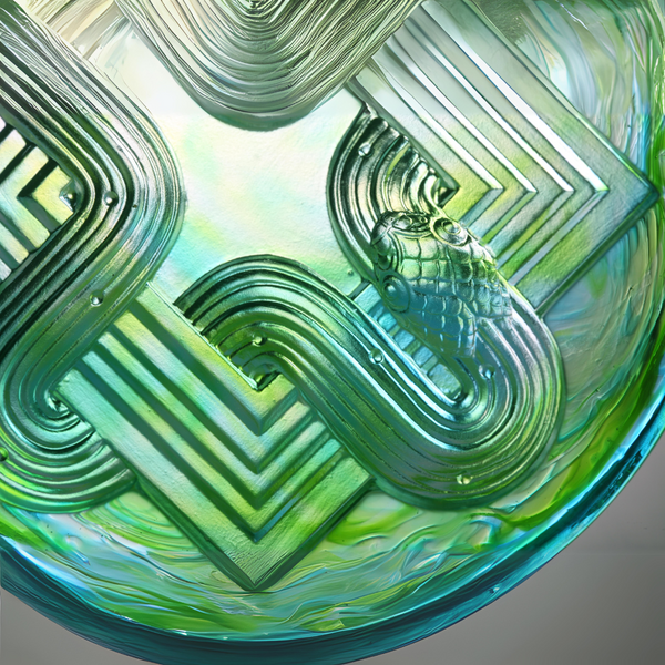 LIULI Crystal Art, Zodiac Figurine, Snake, Endless New Horizons – LIULI ...