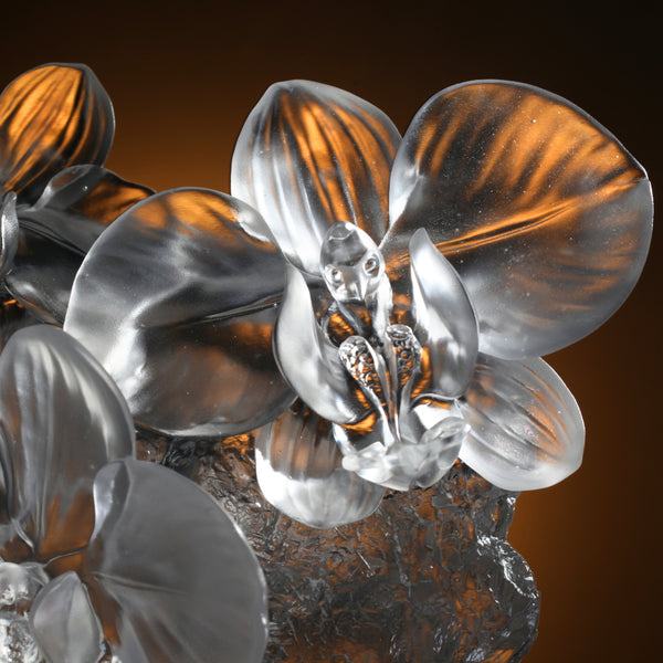 LIULI Crystal Flower, Butterfly Orchid, Orchid in the Ravine – LIULI ...
