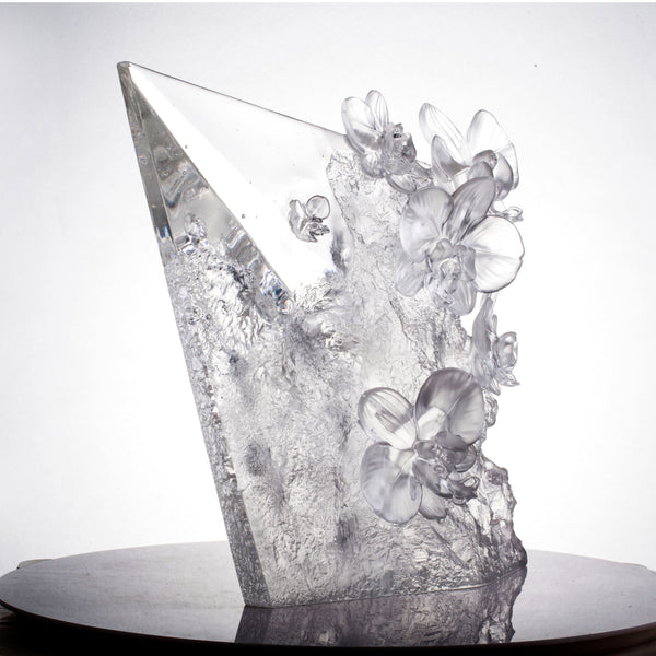 LIULI Crystal Flower, Butterfly Orchid, Orchid in the Ravine – LIULI ...